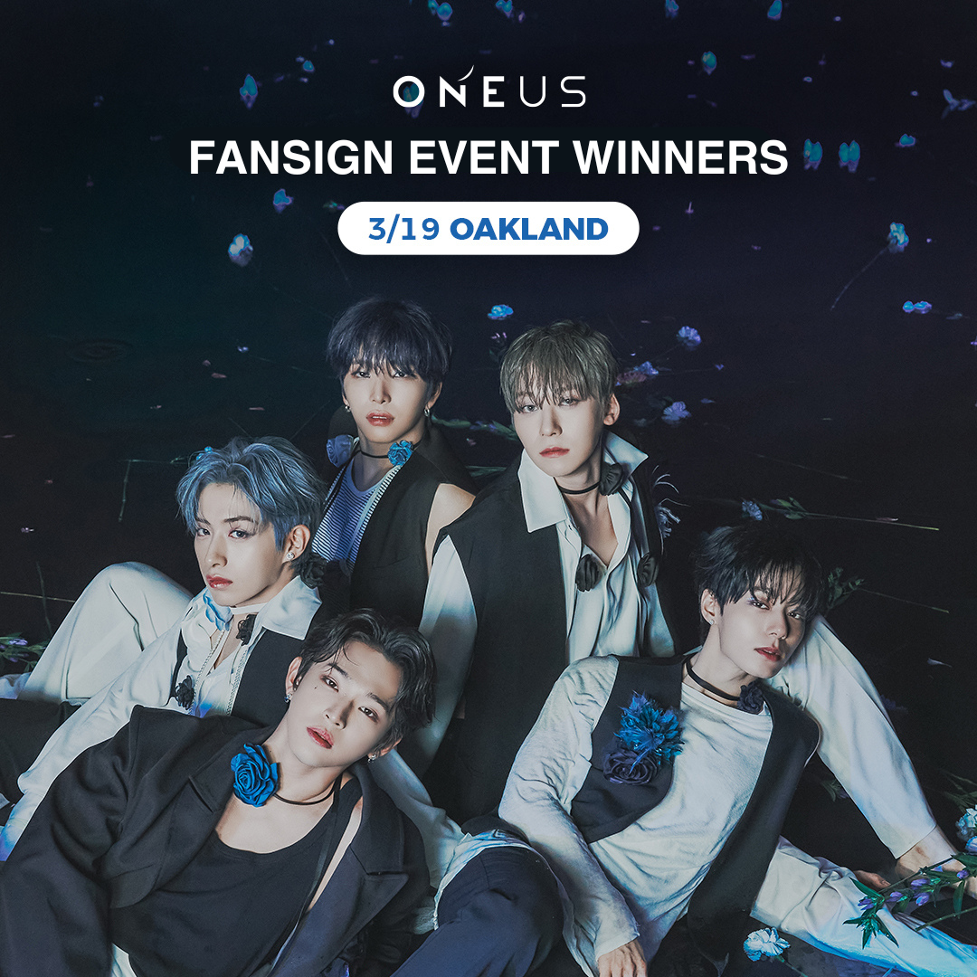 [ONEUS - 10th MINI ALBUM : La Dolce Vita] 3/19 OAKLAND FANSIGN EVENT W ...