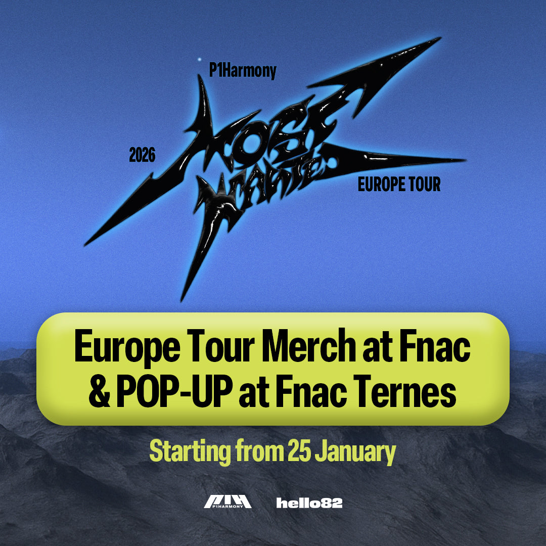 [P1Harmony] Europe Tour Merch at Fnac & POP-UP at Fnac Ternes – hello82 ...