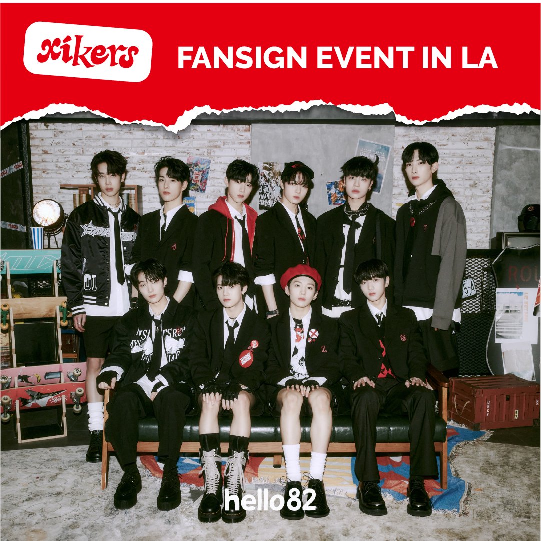 [xikers - HOUSE OF TRICKY : Doorbell Ringing] 8/17 LA FANSIGN EVENT Wi ...