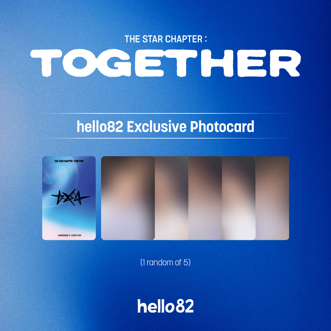 TOMORROW X TOGETHER - The Star Chapter: TOGETHER (hello82 Exclusive ...
