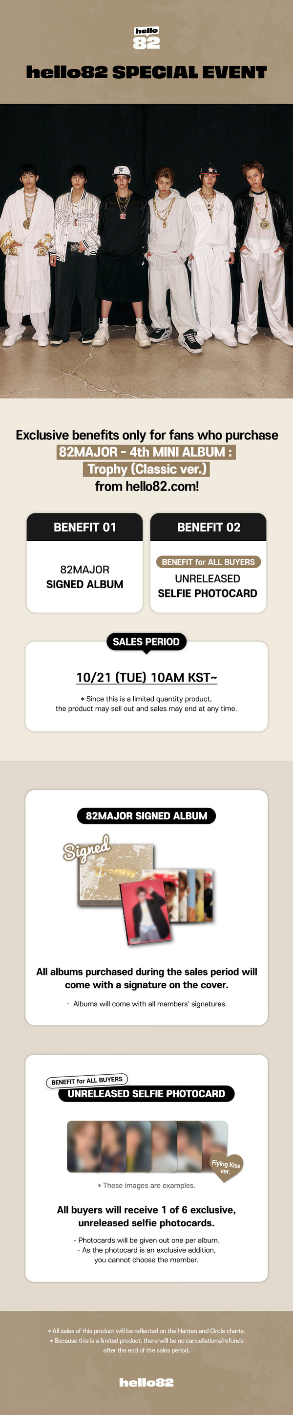 [Signed] 82MAJOR - 4th MINI ALBUM : Trophy (Classic Ver.) – hello82.shop