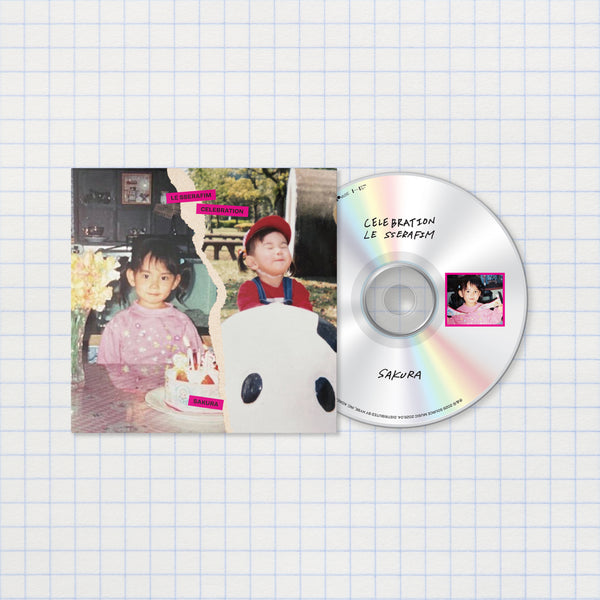 LE SSERAFIM - 'CELEBRATION' Single CD – hello82.shop
