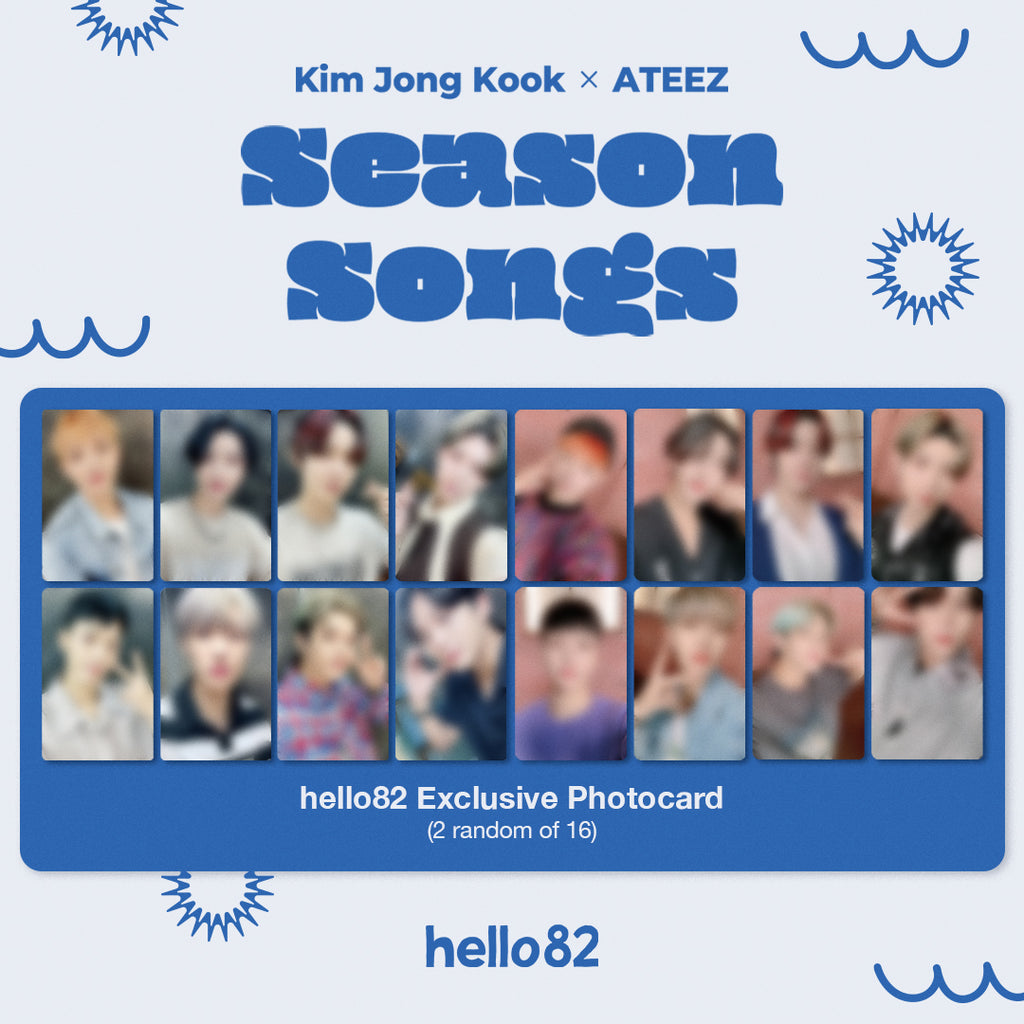 Kim Jong Kook X ATEEZ - Season Songs - hello82 Exclusive – hello82.shop