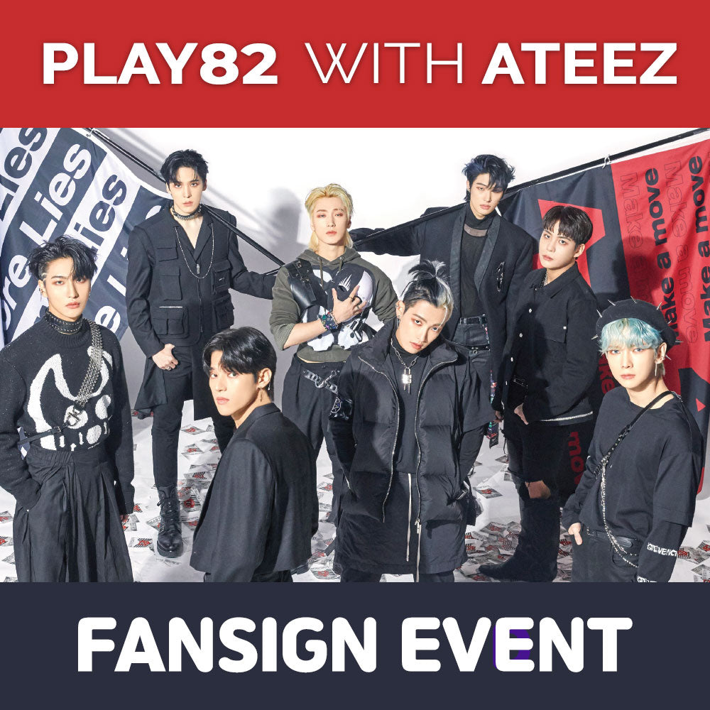 [PLAY82 WITH ATEEZ] Fansign Event Chance - THE WORLD EP.1 : MOVEMENT ( – hello82.shop